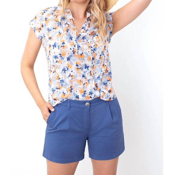 Tribal | Shorts | New Tribal Fly Front Short In Slate | Poshmark